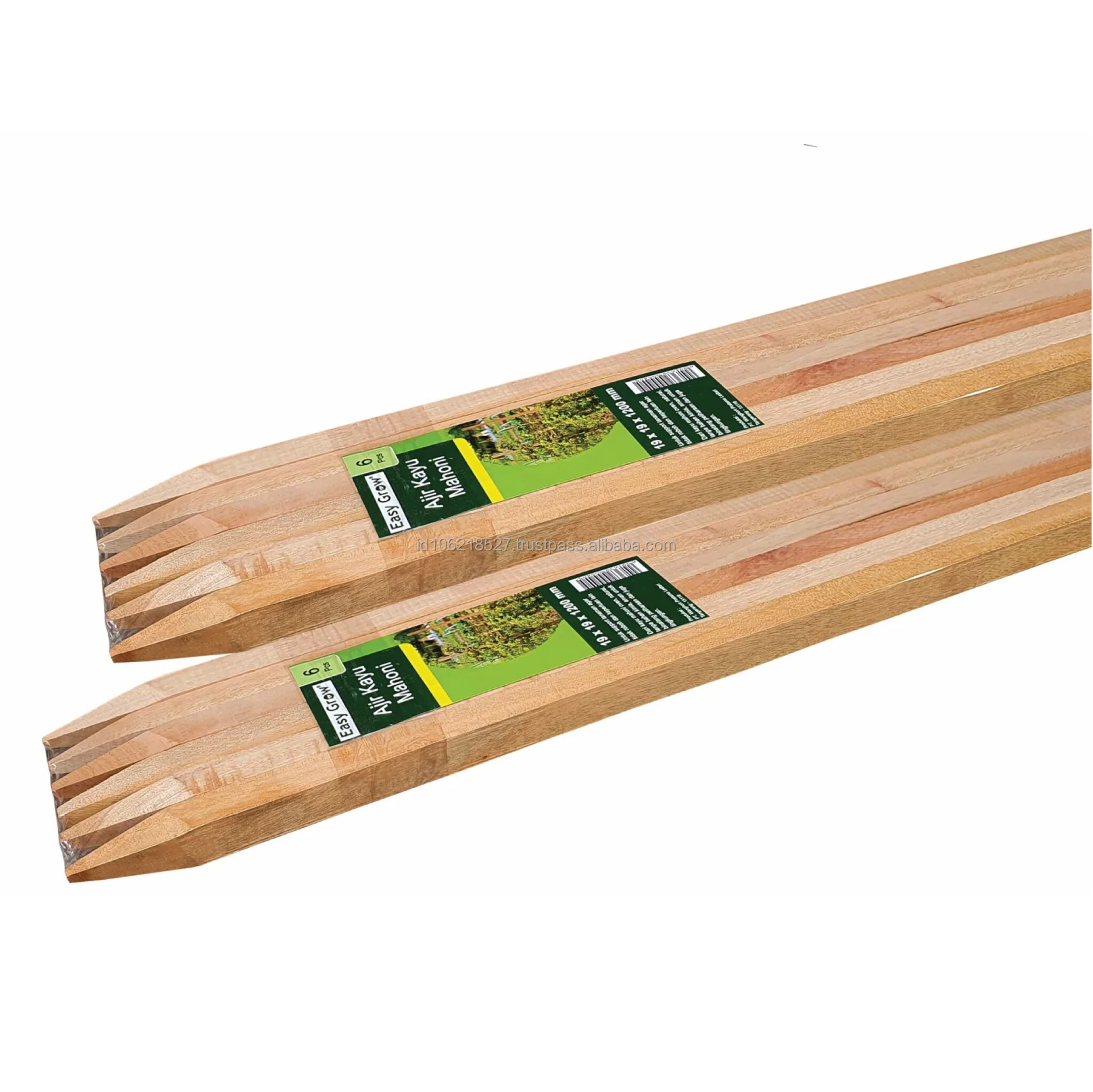 Eco-friendly Hardwood Stakes for Plant Support - Easy Grow