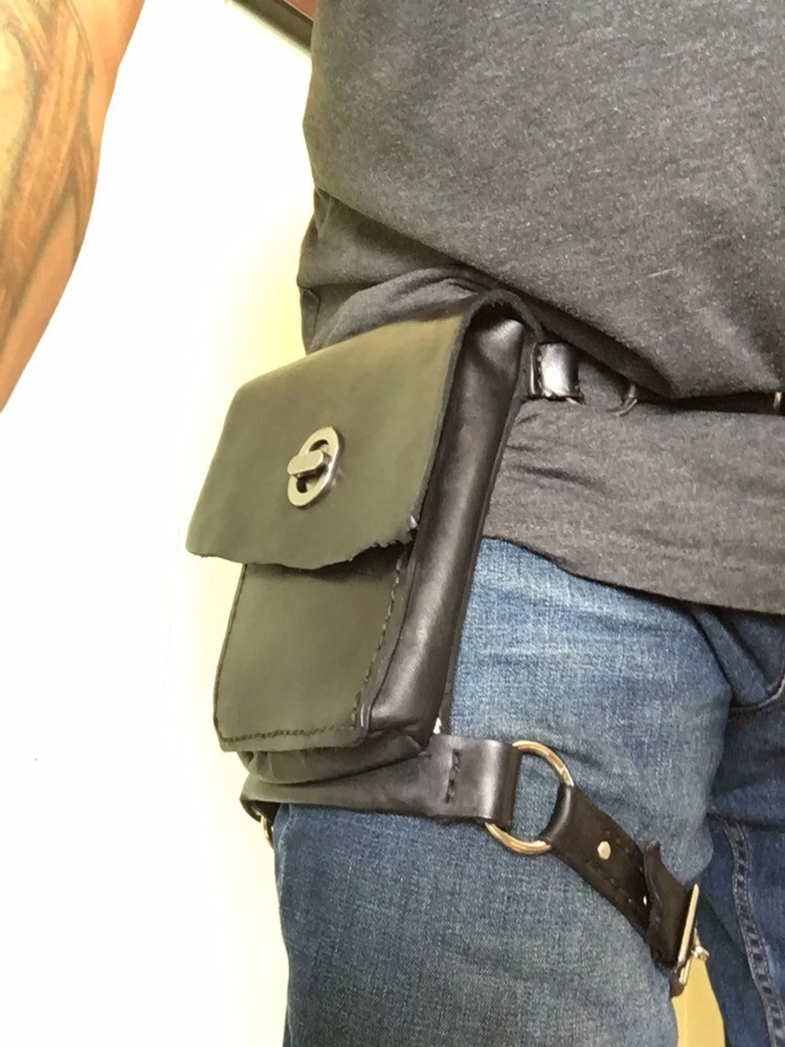 Satchel Utility Belt Leg Pocket Belt Elven Bag Festival Belt Fashion ...