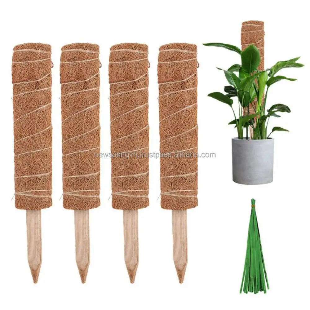 Coco Coir Mulch Coir Moss Pole Support Indoor Outdoor Plants To Grow ...