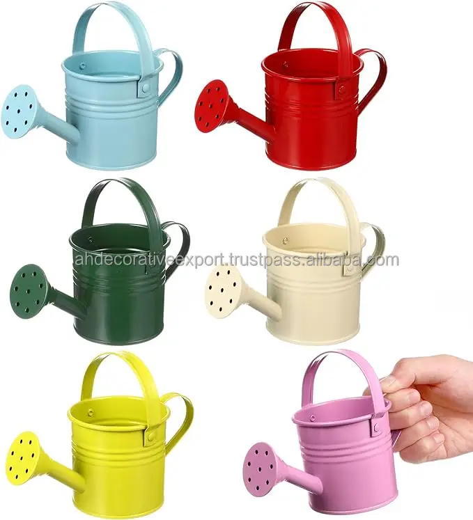Modern Designing Water Can Handmade Multi Colors Finishing Metal Flower ...