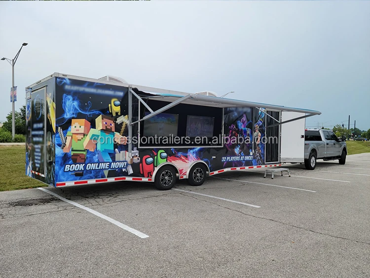 Customized Mobile Video Game Trailer - Perfect for Kids' Parties
