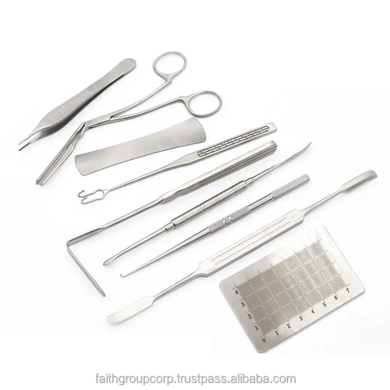 Rhinoplasty Kit - 23 Pcs Stainless Steel Surgical Tools