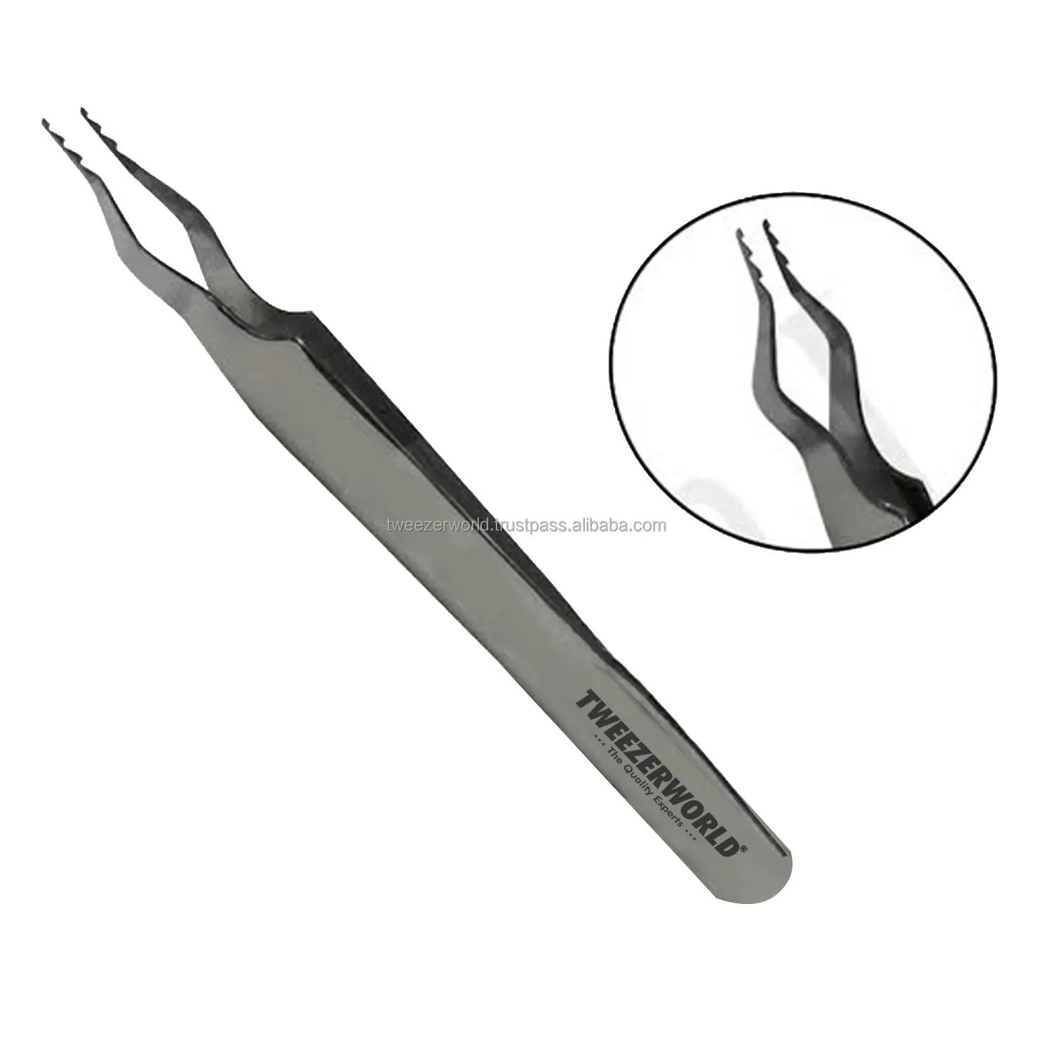2025 New Arrival Brand Isolation Tweezers for Eyelash Extensions