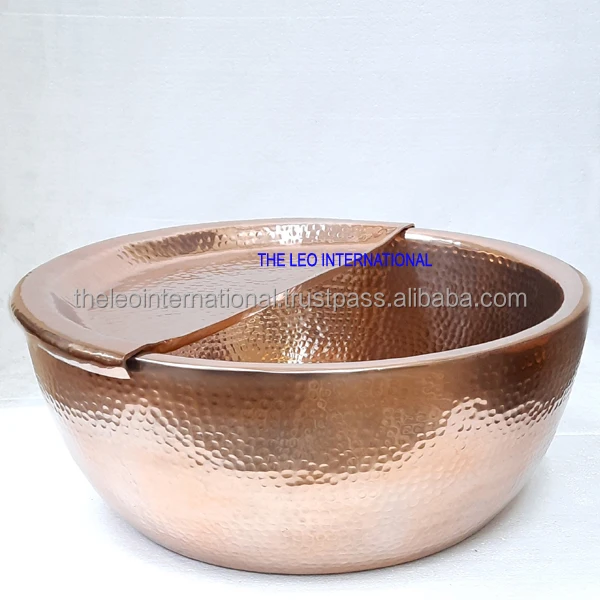 Spa Bowl Large Spa Foot Soak Hammered Copper Pedicure Bowl - Buy Spa ...