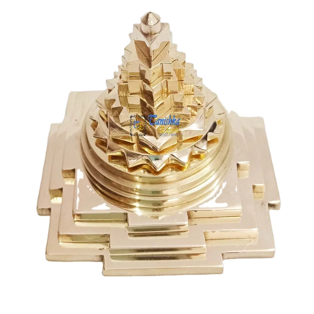 Nautical Brass Meru Sri Yantra Vedic Customized Sri Chakra Home Decor ...