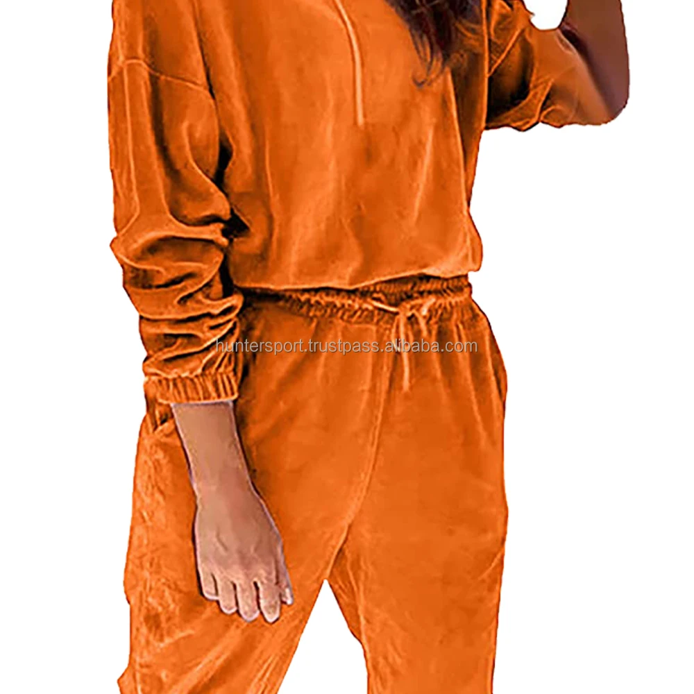 Oem Design Fashionable Best Manufactured Velour Track Suit Women ...