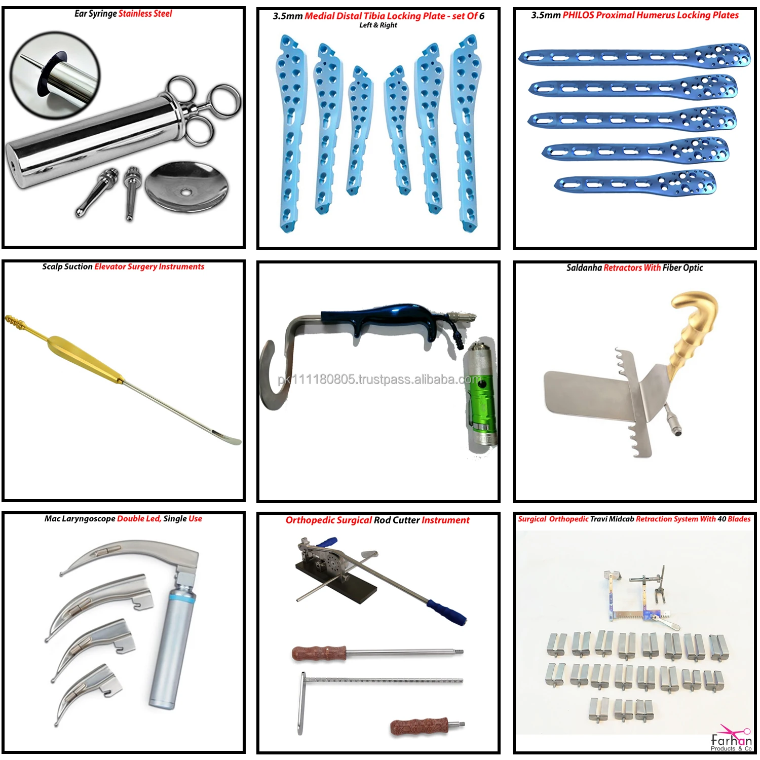 Surgical Orthopedic High Quality Basic Orthopedic Surgery Set High ...