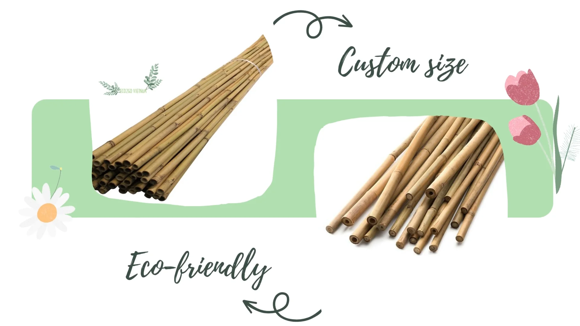 Ecofriendly Bamboo Poles Wholesale Bamboo Raw Materials Made Of 100% ...