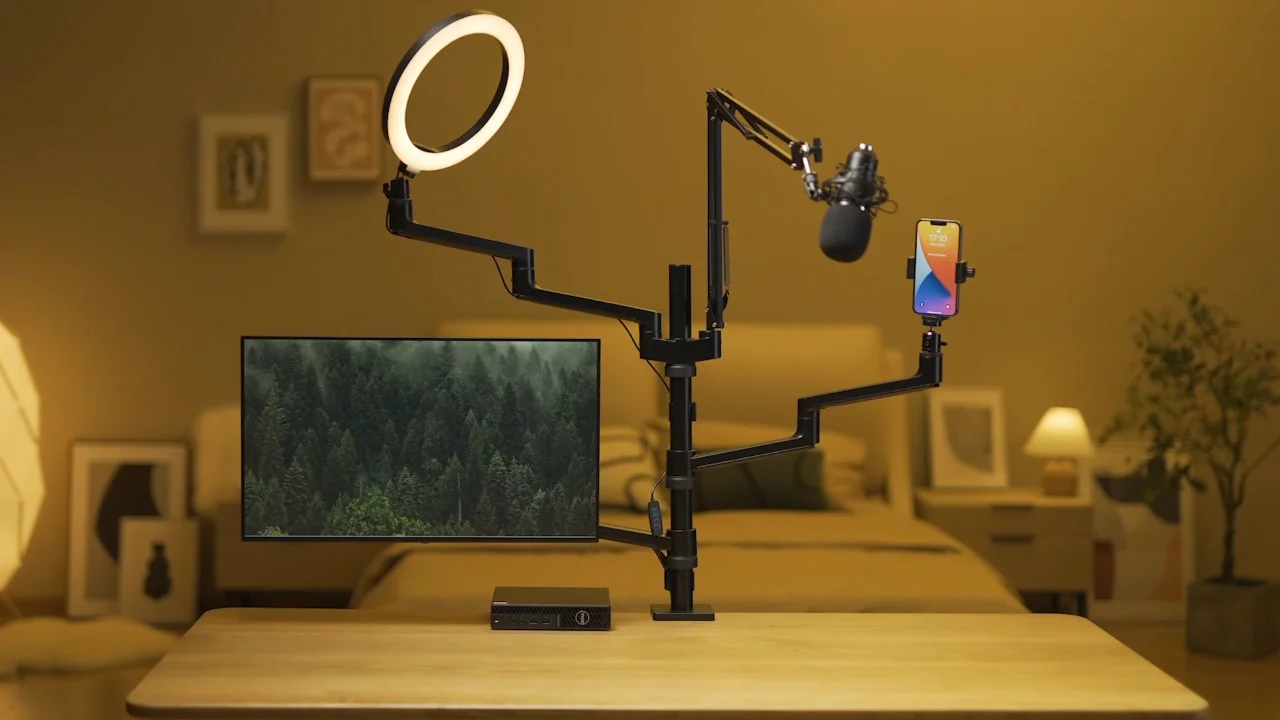 Mds11-2 Live Streaming Ring Light With Mount Tiktok Youtube Ring Light ...