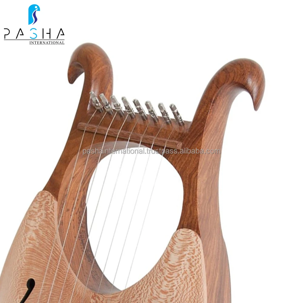 8 Strings Harp Lyre Classical Mini Harp Handmade Music Instrument For ...