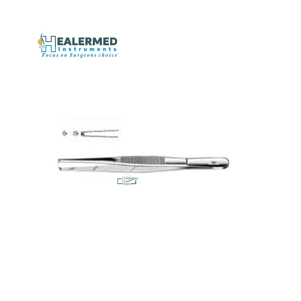 Standard 1:2 Dressing and Tissue Forceps 20.0 cm Stainless Steel Clamps ...