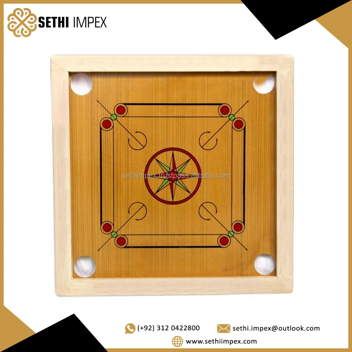 Plywood Carrom Board Game Set Custom Made Direct Factory Supplier ...