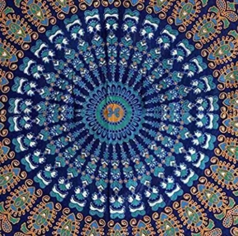 Home Textile Mandala Wall Art Decorative Wall Hanging Christmas Decor ...