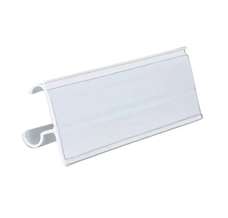 Pvc Plastic Supermarket Shelf Label Holder Price Tag Holder For ...