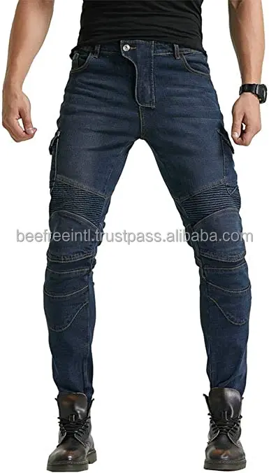 Breathable Motorcycle Pants Men Mesh Moto Pants Riding Touring ...