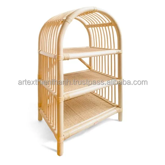 High-quality Mini Rattan Shelf To Display Favorite Books And Toys Best ...