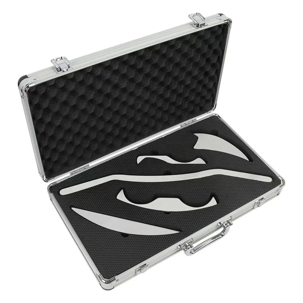 M Shape Stainless Steel Muscles Scrape Massager Gua Sha Tool