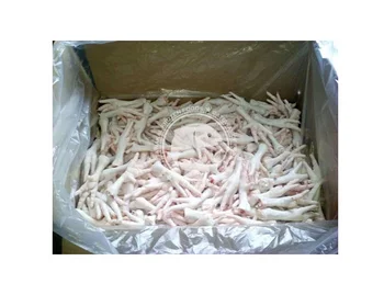 Halal Frozen Ammonia Free Chicken Feet For Bulk Order White Skin ...
