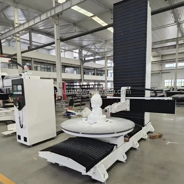China Cheap Price Rotary Table 5 Axis Cnc 3D Figure Sculpture 360 ...