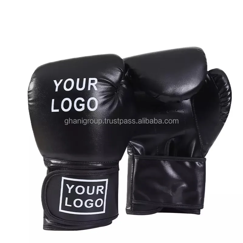 GAF Professional Boxing-Gloves Training Custom Logo Leather Genuine ...