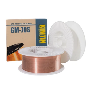 Mig/mag Copper Coated Co2 Welding Wire Aws 5.18 Er70s-6 0.8mm Spool Oem Welding Consumables ...