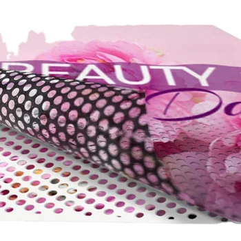 Inkjet Printing See-through Vinyl Sticker Perforated Window Glass Cover ...