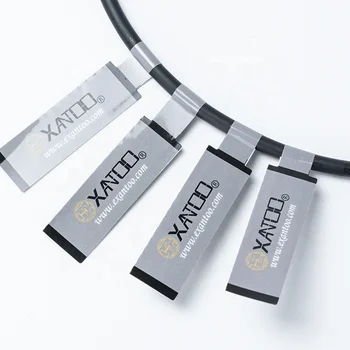 Custom Printing Waterproof Adhesive Vinyl Power Cable Label Sticker ...