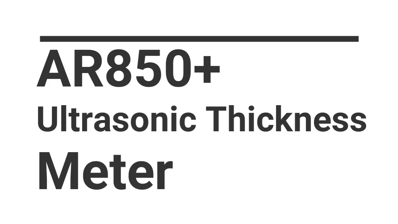 Smart Sensor Ar850+ Digital Non-destructive Metal Steel Ultrasonic Wall ...