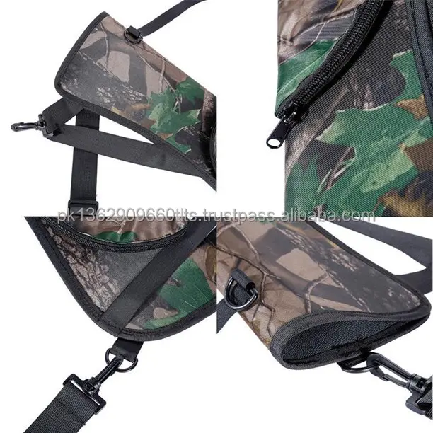 Traditional Brown Bow And Arrow Shooting Hunting Bag Accessories Side ...
