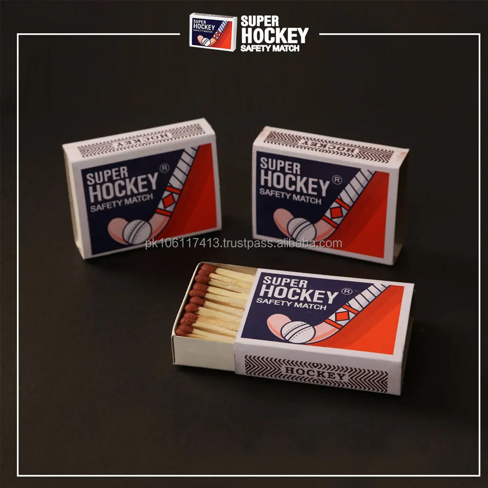 Professional Manufacturer Made Safety Matches Box Premium Quality Material Made Wooden Stick ...