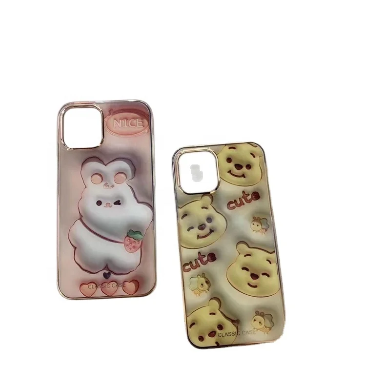 Beatiful customized with cute carton design case for iphone accessories ...