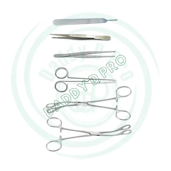 Dressing And Suture Removing Instruments Set Of 6 Pcs Stainless Steel ...