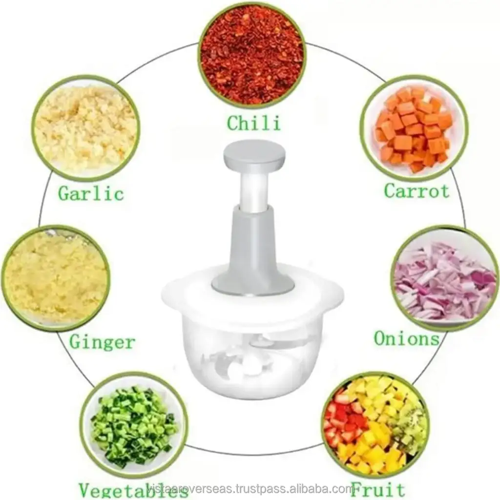 Manual Premium Vegetable Push Chopper Home Use Manual Chopper Slicer ...