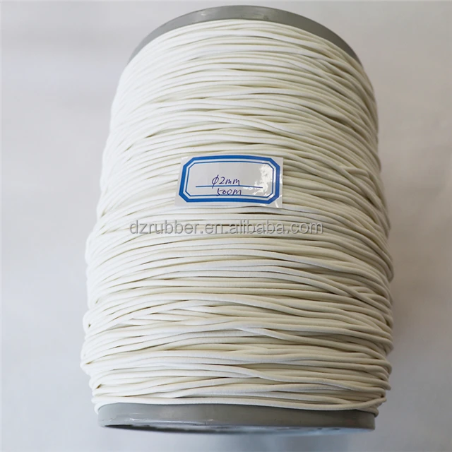 Dingzhi Rubber 1MM to 4MM Silicone Foam String - Durable & Versatile