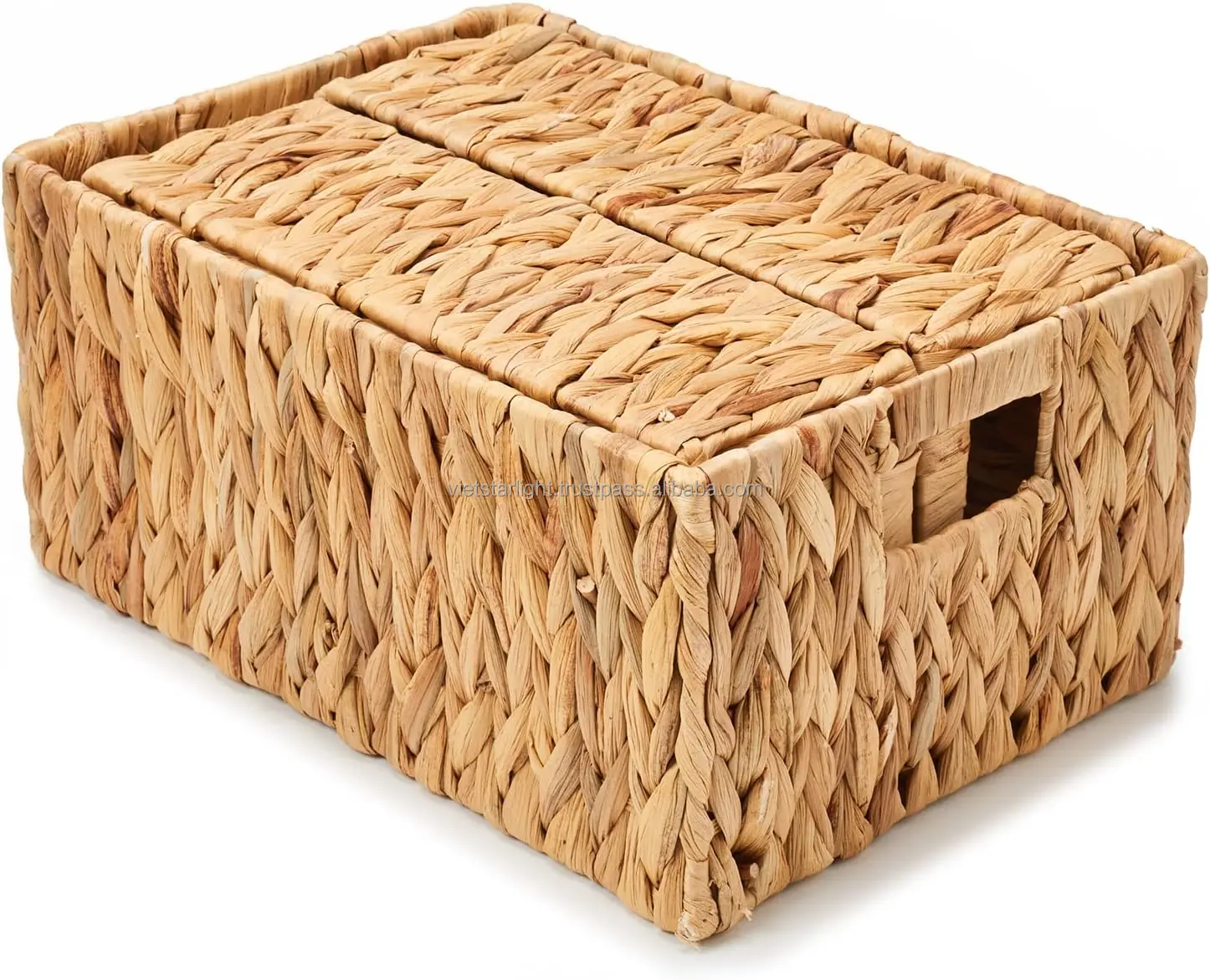 Water Hyacinth Woven Trays - Sustainable & Stylish Baskets