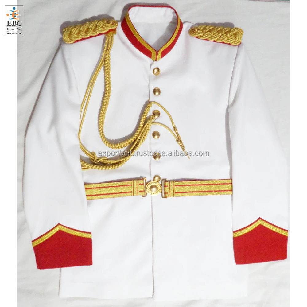 Wholesale White Dress Blue Uniforms - 100% Cotton/polyester
