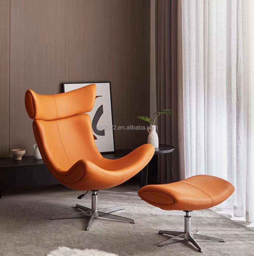 Modern Light Luxury Lazy Lounge Chair Balcony Bedroom Super Soft High ...