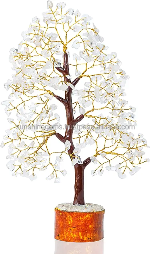 7 Chakra Crystal Tree - Garden Of Life Money Tree - Real Gemstones ...