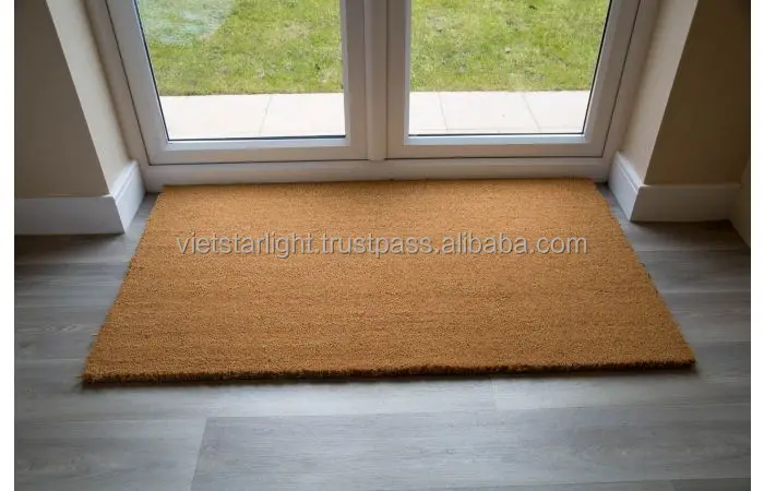 Natural Coconut Coir Mats - Durable, Anti-Slip & Washable
