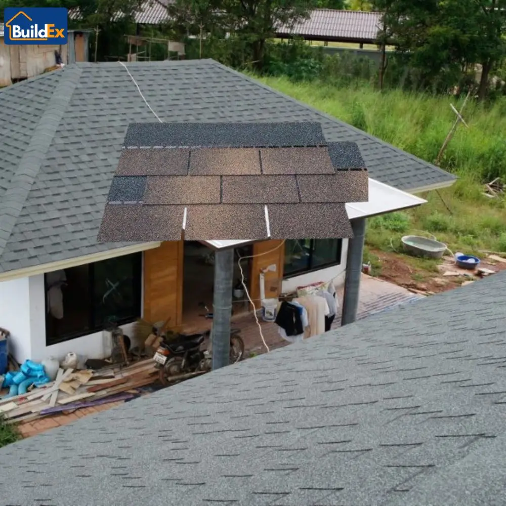 Cheap Price Laminated Type Roof Tile Fiberglass Asphalt Shingles - Buy ...