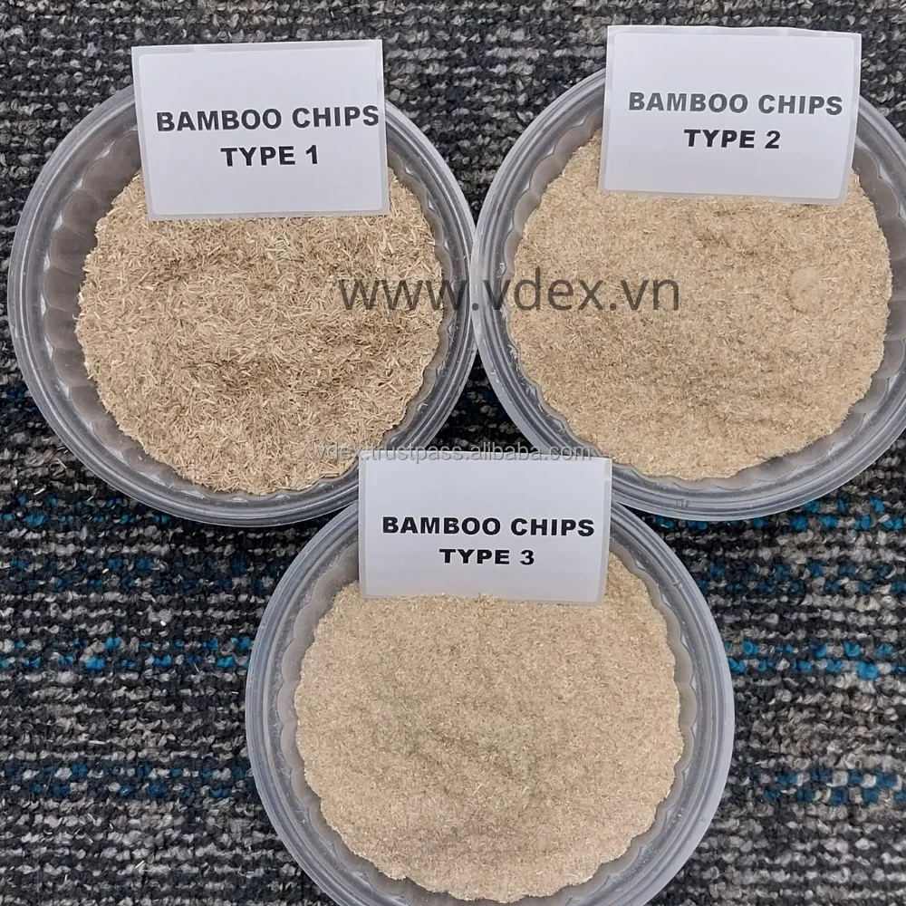 Versatile Bamboo Chips - Natural and Sustainable Solutions