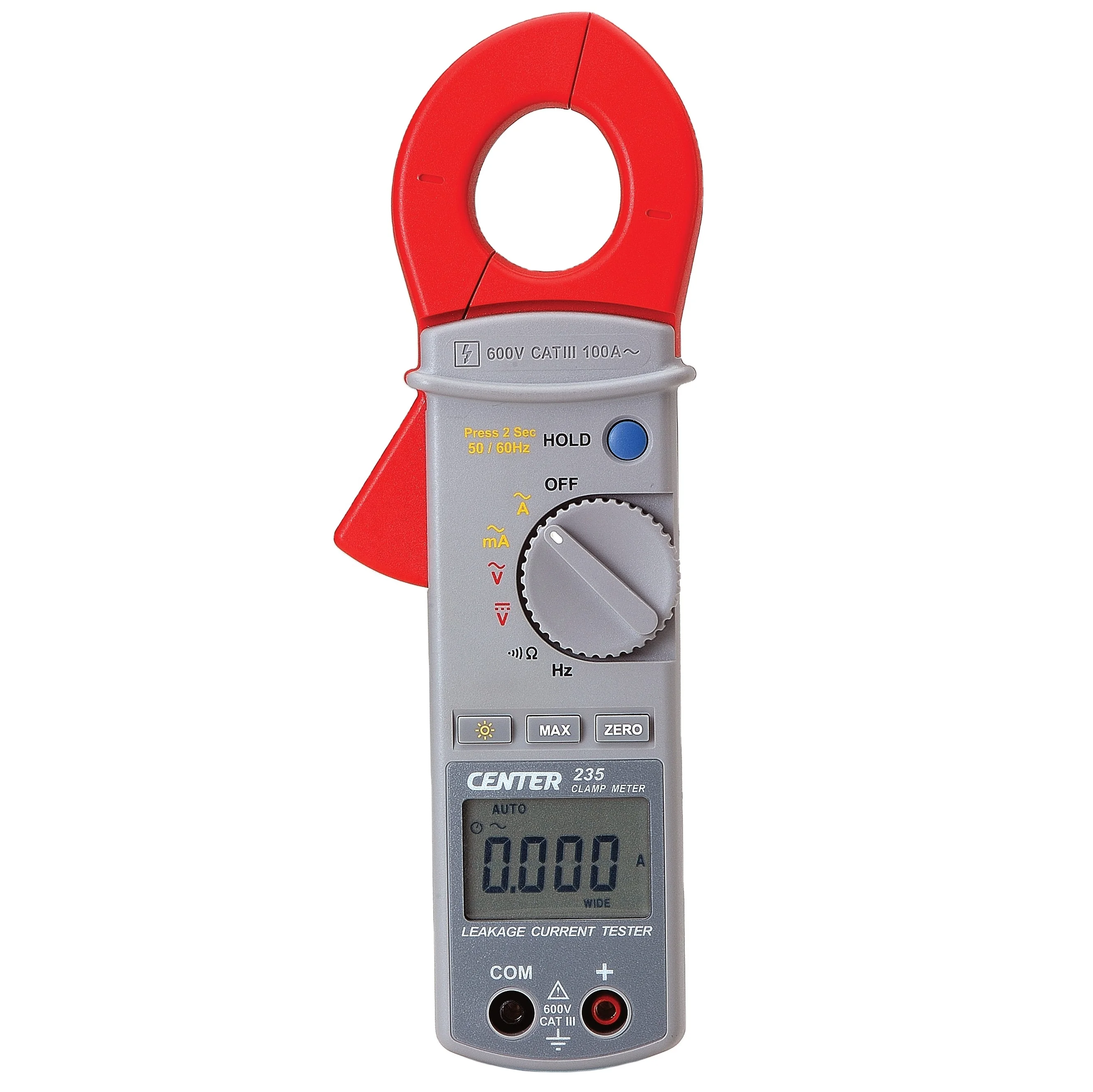 Center 230 Series Ac Leakage Clamp Meter And Ac/dc Power Clamp Meter ...
