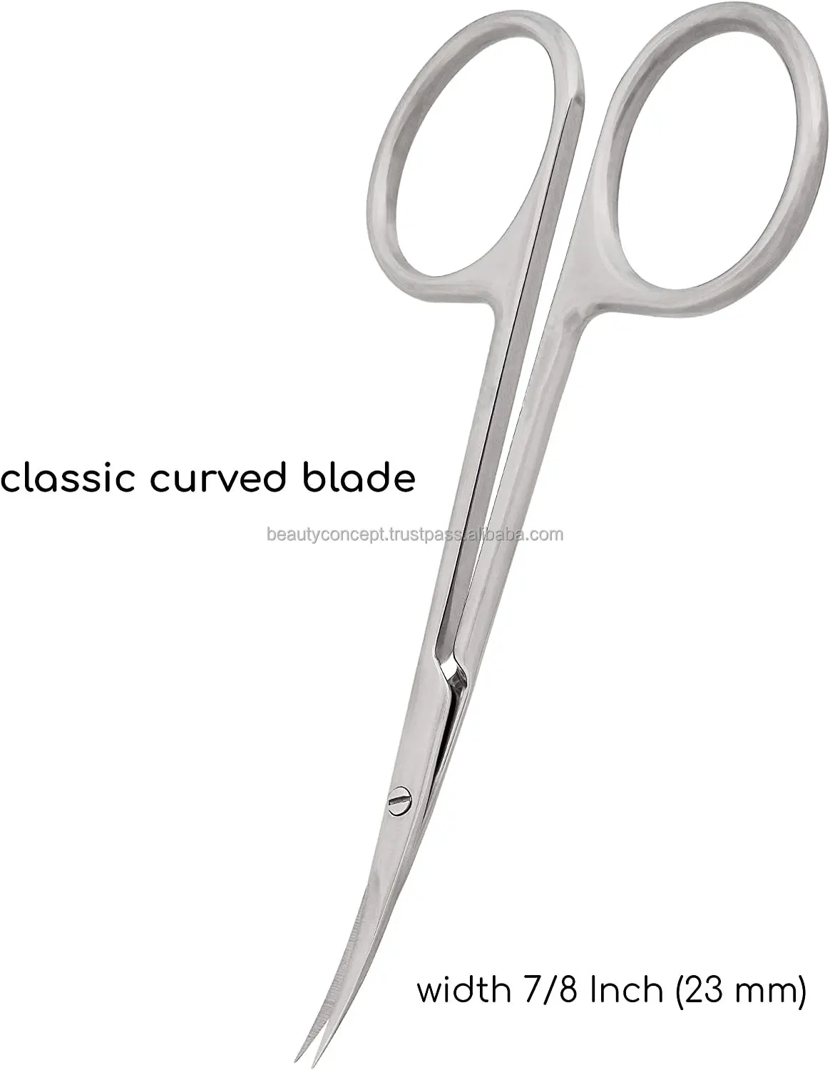 Cuticle Scissors Extra Fine 9 Cm Stainless Steel Cuticle Scissors For ...