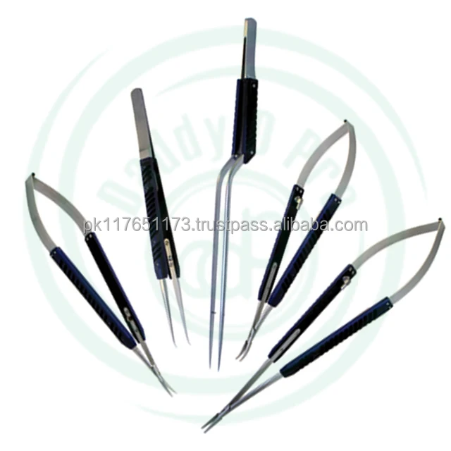 New Arrivals Microsurgery Instruments Set Of 5 Pcs Stainless Steel ...