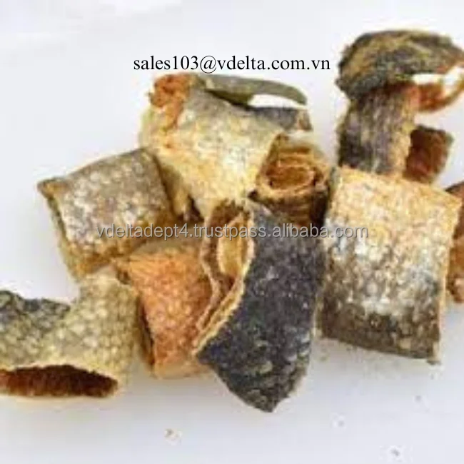 Premium Vietnamese Cod Skin Crisps in Bulk: Protein-Packed, Air-Dried ...