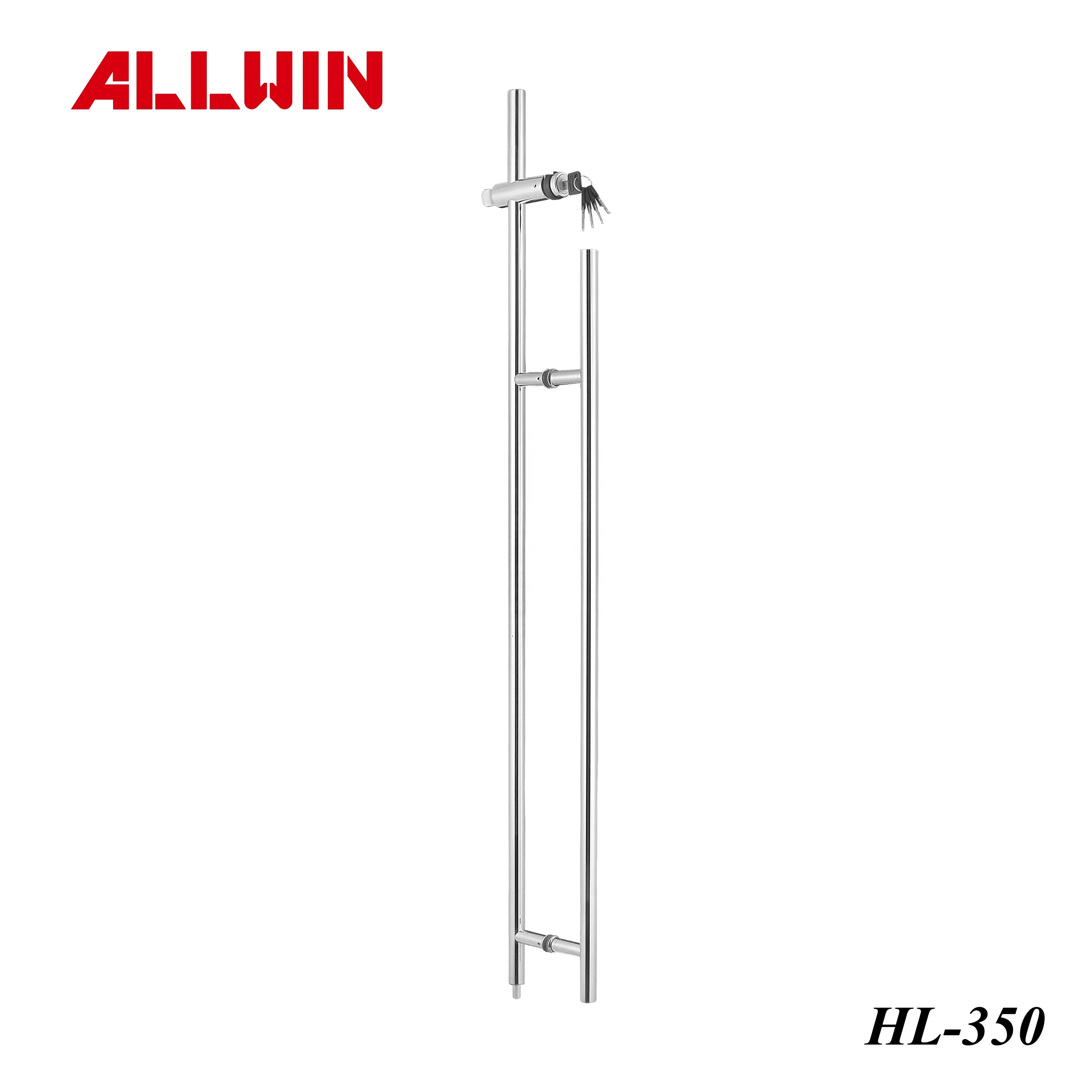 Stainless Steel Push Pull Door Handle Ada Locking Ladder Pulls - Buy ...