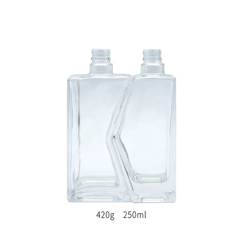 Twins Irregular Embrace Unique Design Glass Diffuser Bottles Diffuser ...