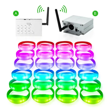 Led Party Wristbands Wedding Dmx Xylobands Coldplay Music Concert ...