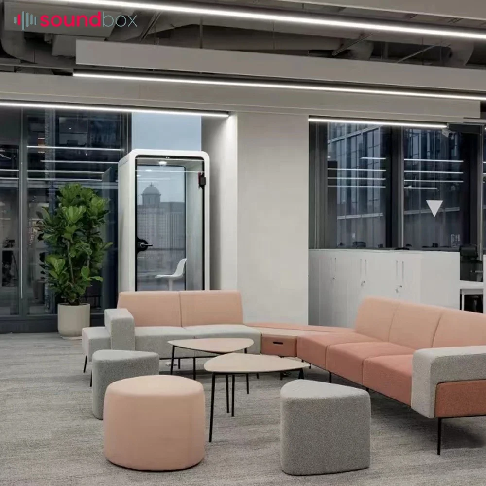 Soundbox Movable Office Privacy Pod Phone Call Booth Prefab Houses ...