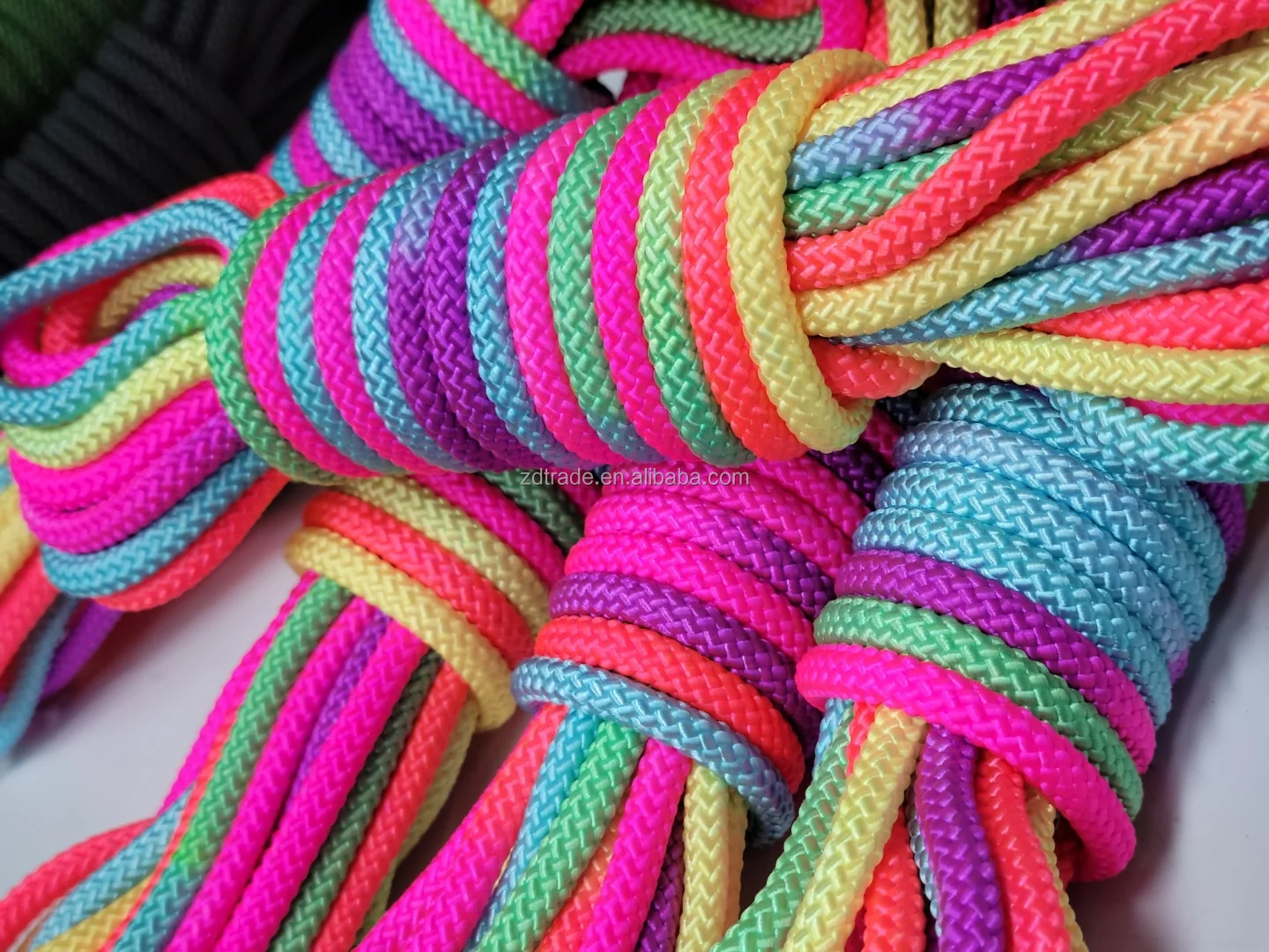 6mm Nylon Rope 8.0meters Japanese Shibari Rope Kinbaku Rope Variegated ...